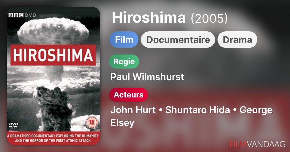 Hiroshima (film, 2005) - FilmVandaag.nl