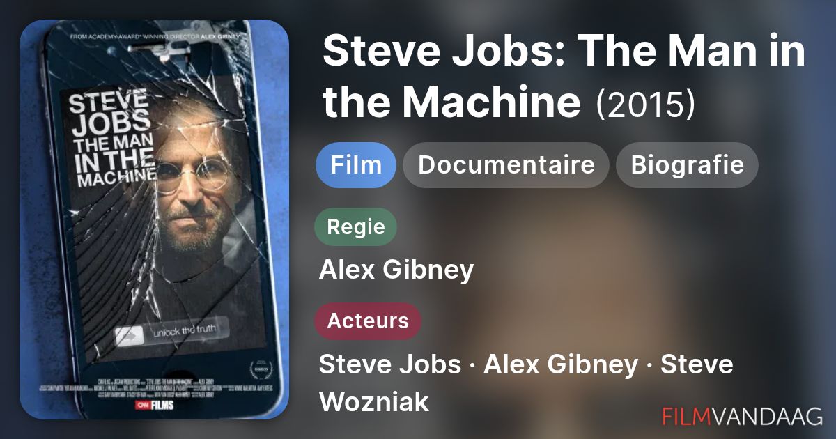 Steve Jobs: The Man in the Machine (film, 2015) - FilmVandaag.nl