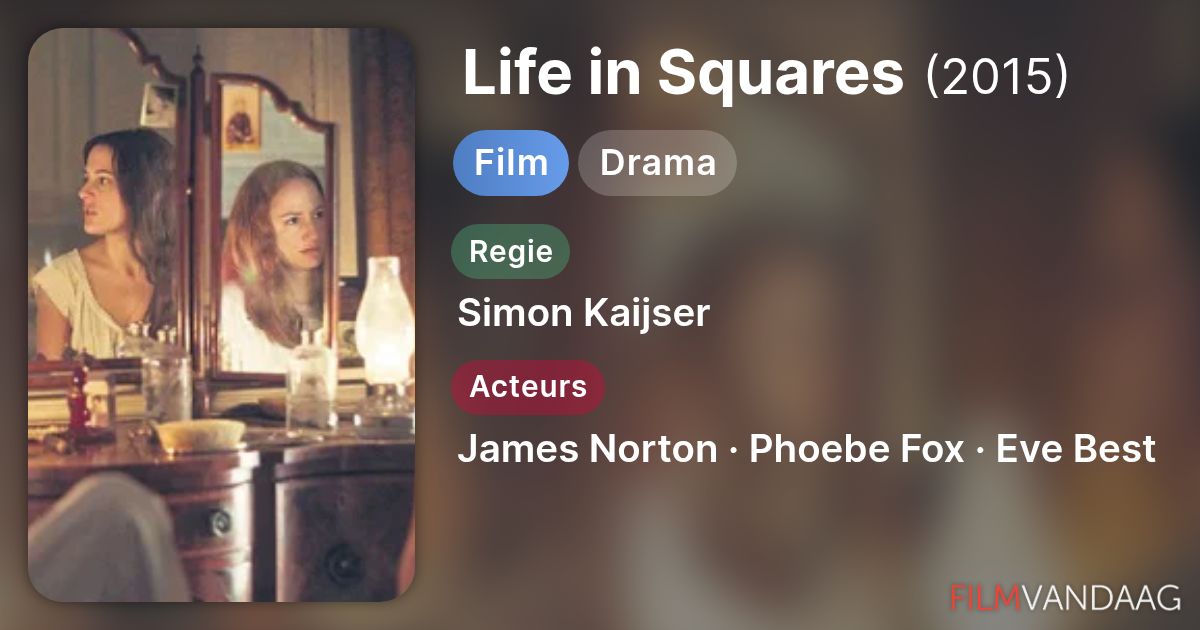 Life in Squares (film, 2015) - FilmVandaag.nl