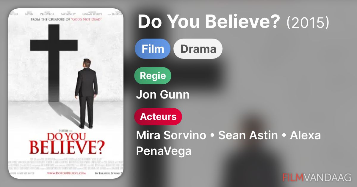 Do You Believe? (film, 2015) - FilmVandaag.nl