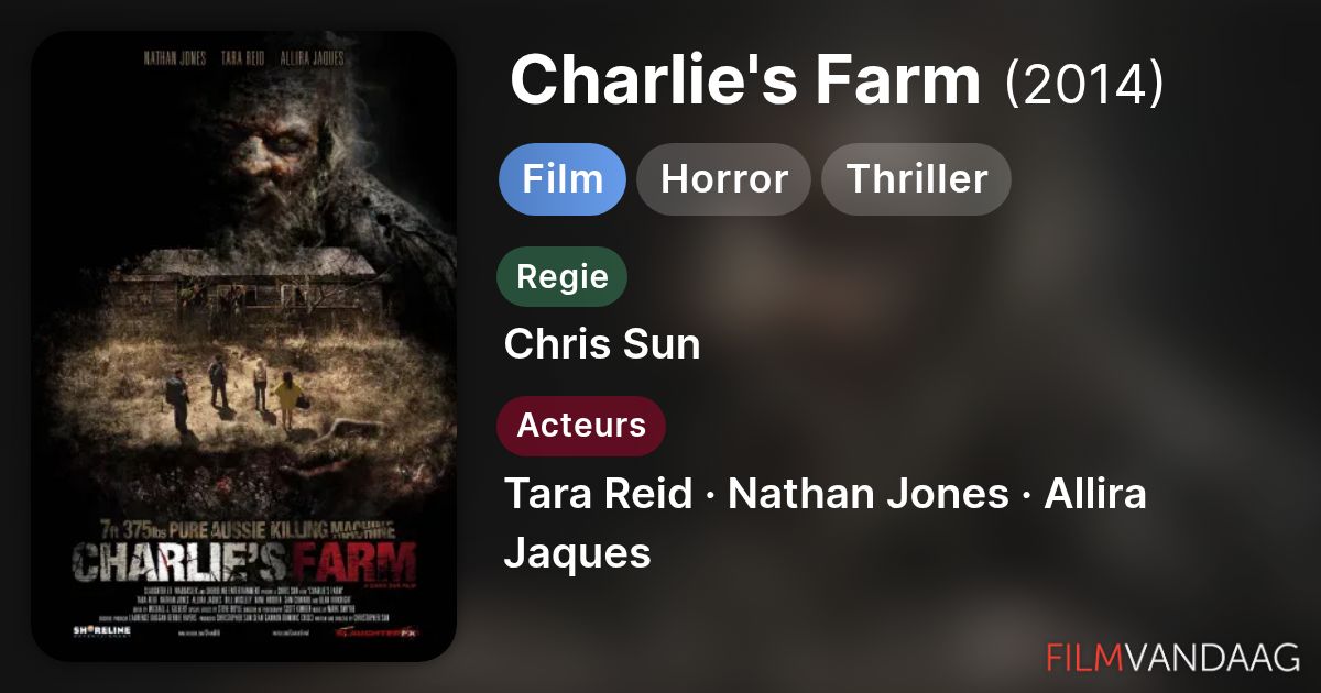 Charlie's Farm (film, 2014) - FilmVandaag.nl