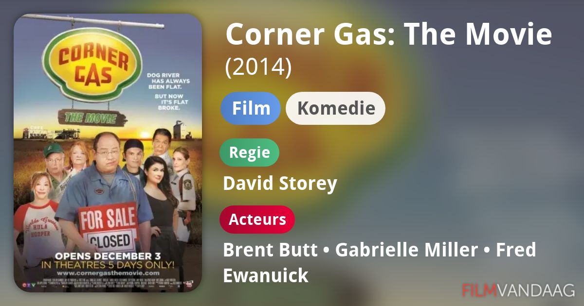 Corner Gas: The Movie (film, 2014) - FilmVandaag.nl