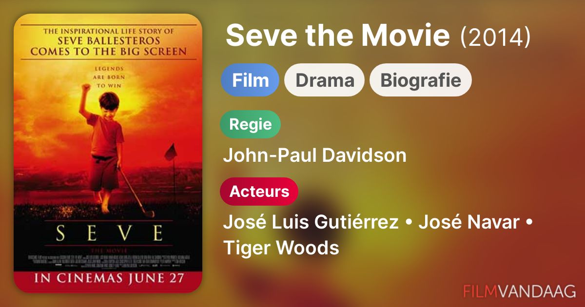 Seve the Movie (film, 2014) - FilmVandaag.nl