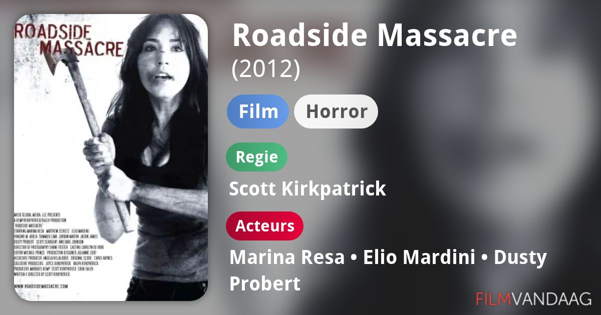 Roadside Massacre (film, 2012) - FilmVandaag.nl