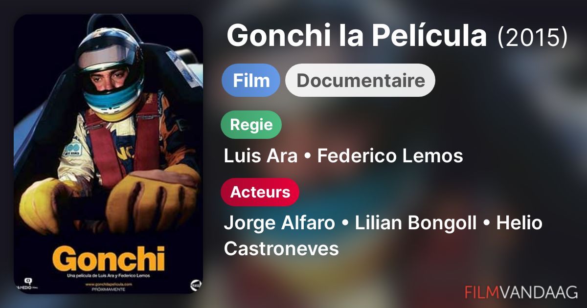 Gonchi la Película (film, 2015) - FilmVandaag.nl