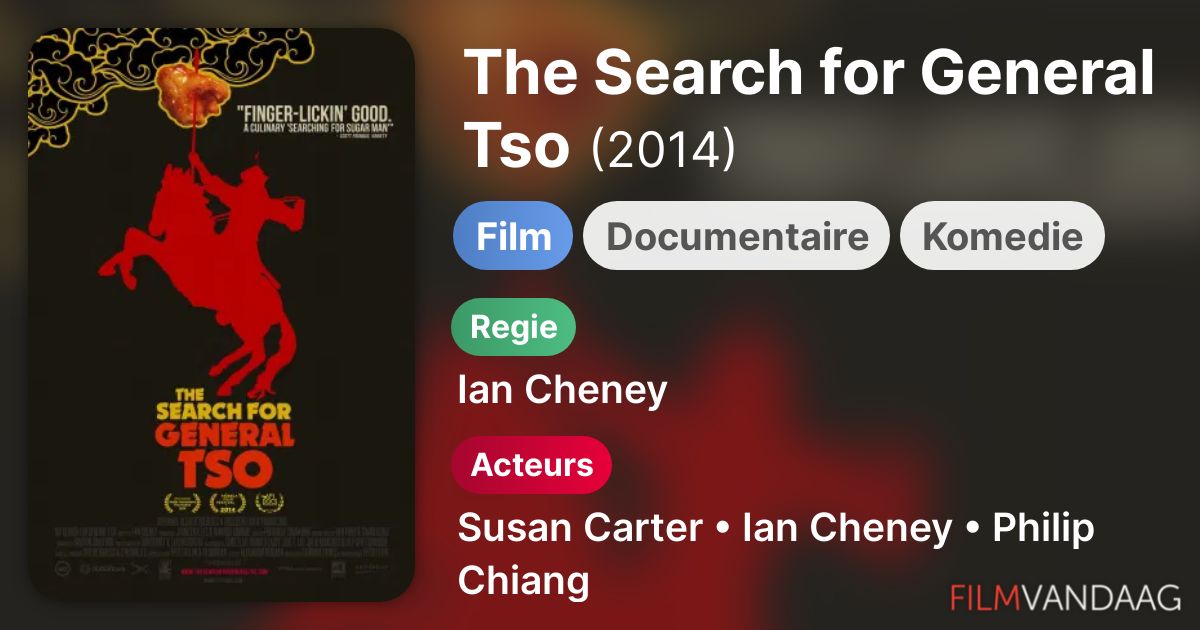 The Search for General Tso (film, 2014) - FilmVandaag.nl
