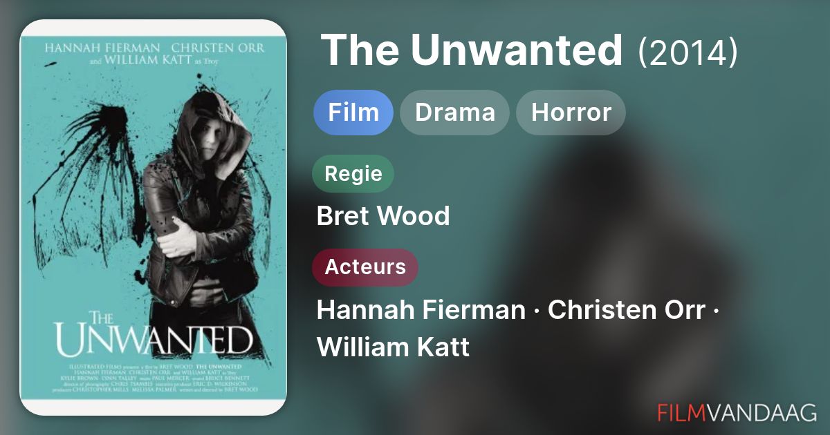 The Unwanted (film, 2014) - FilmVandaag.nl