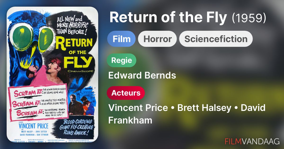 Return of the Fly (film, 1959) - FilmVandaag.nl