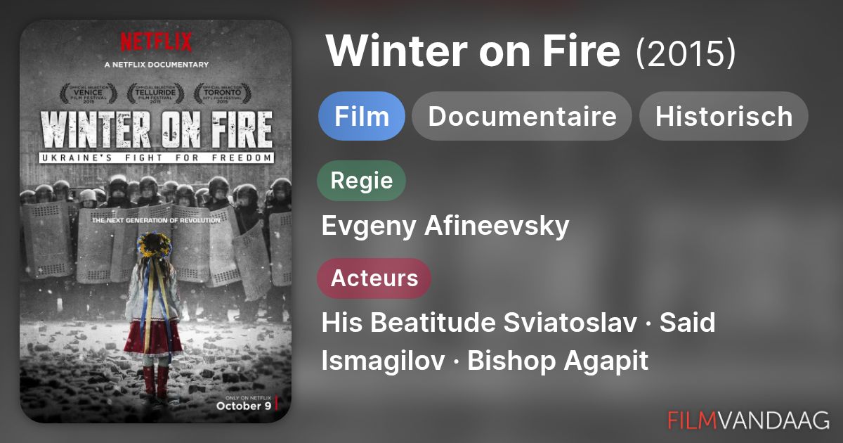 Winter on Fire (film, 2015) - FilmVandaag.nl