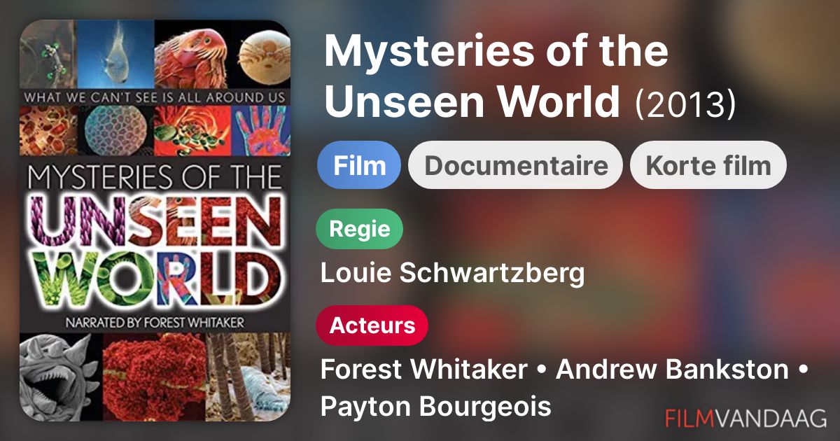 Mysteries of the Unseen World (film, 2013) - FilmVandaag.nl
