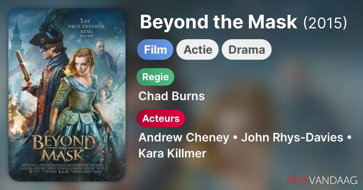 Beyond the Mask (film, 2015) - FilmVandaag.nl
