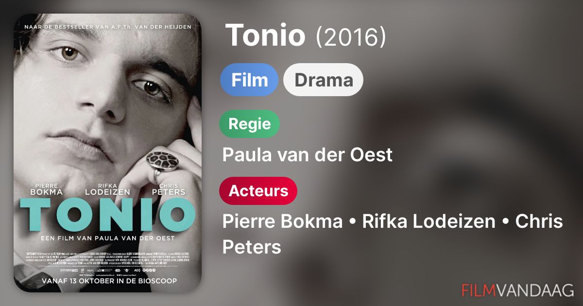Tonio (film, 2016) - FilmVandaag.nl