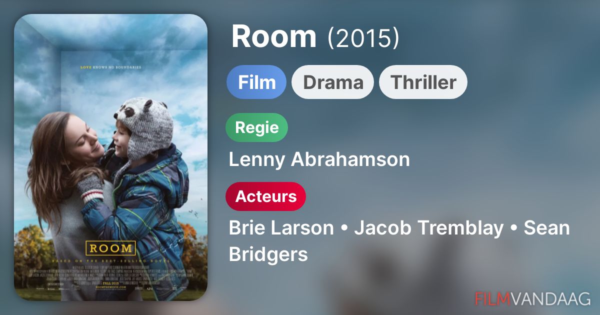 Room (film, 2015) - FilmVandaag.nl