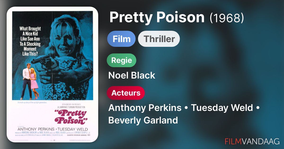 Pretty Poison (film, 1968) - FilmVandaag.nl