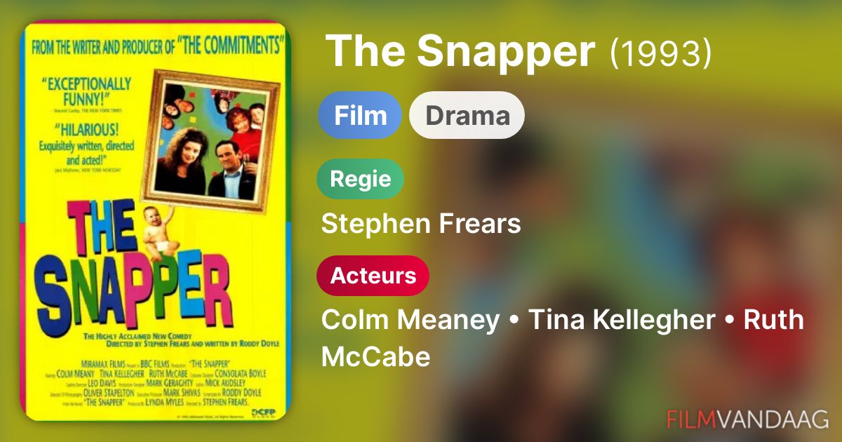 The Snapper (film, 1993) - FilmVandaag.nl
