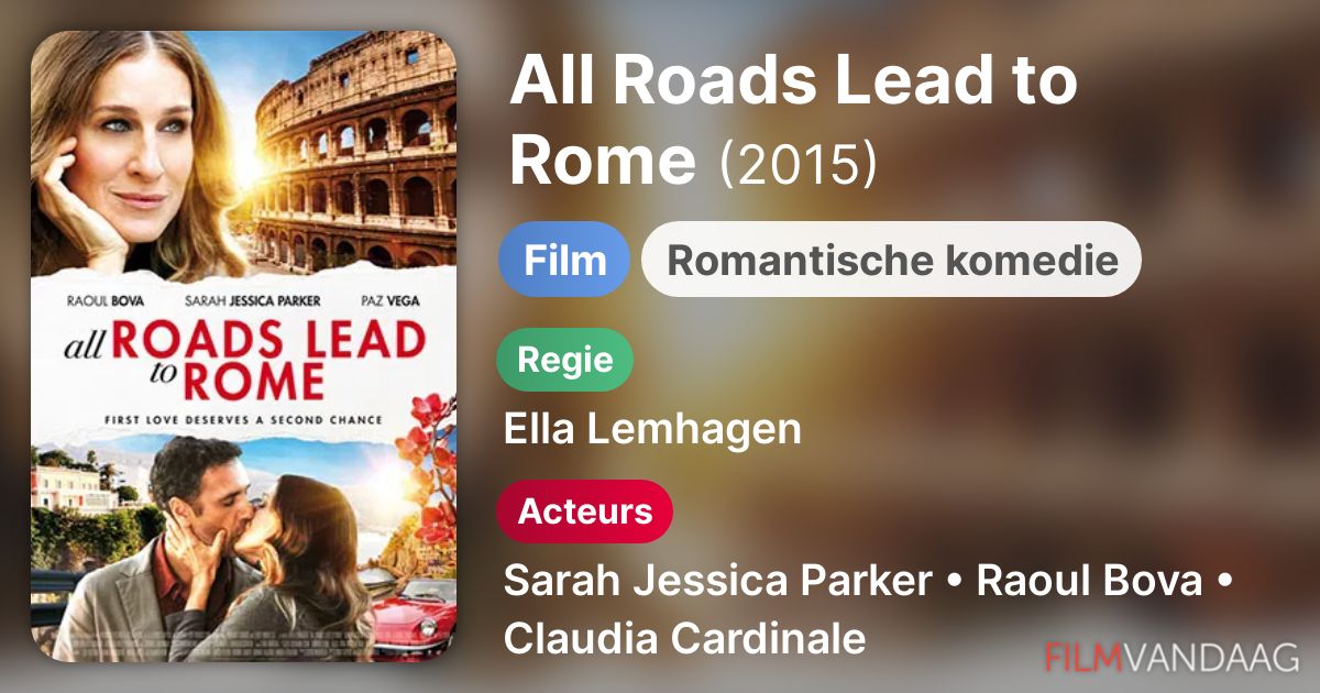 All Roads Lead to Rome (film, 2015) - FilmVandaag.nl