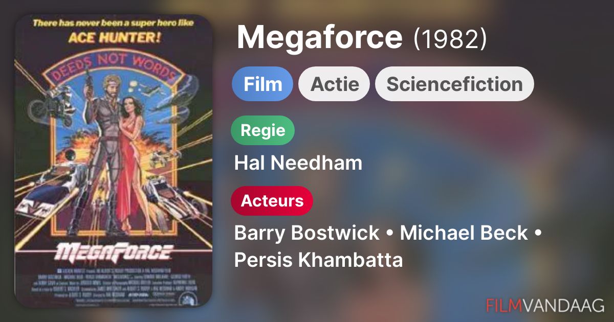 Megaforce (film, 1982) - FilmVandaag.nl