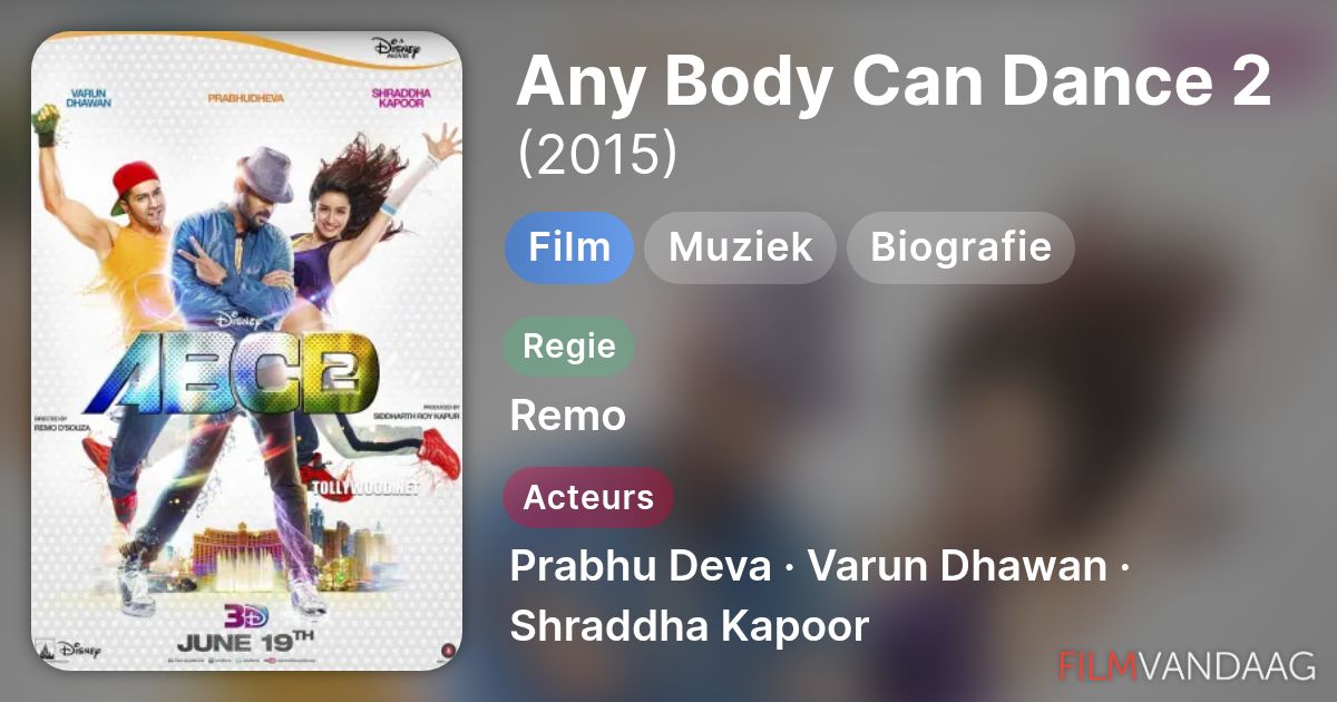 Any Body Can Dance 2 (film, 2015) - FilmVandaag.nl