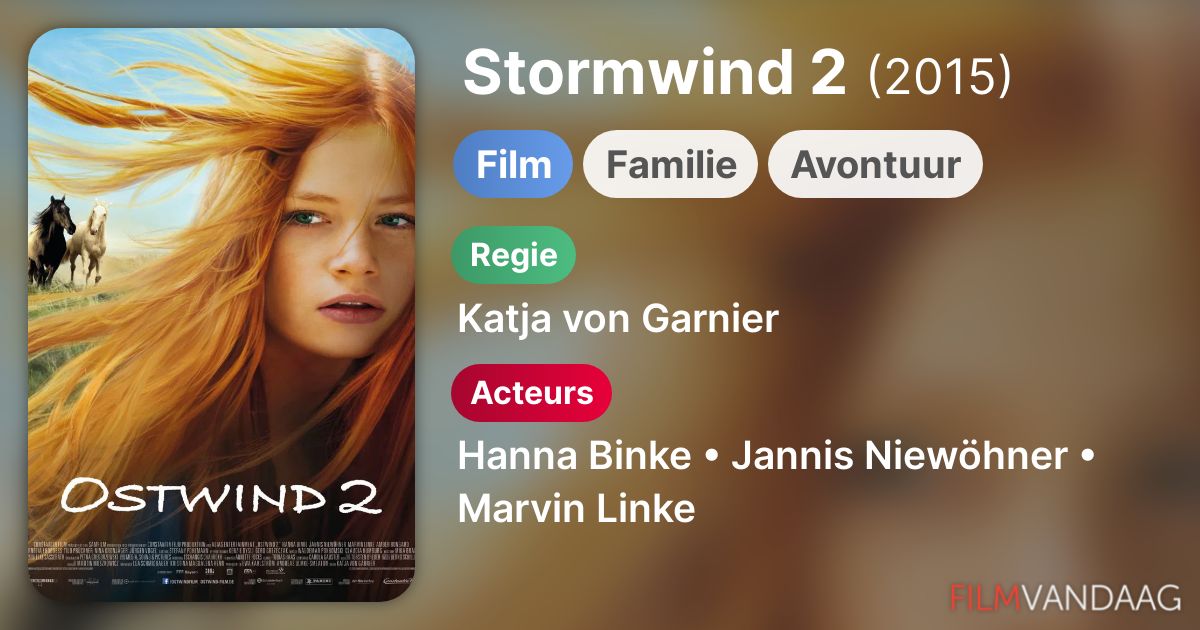 Stormwind 2 (film, 2015) - FilmVandaag.nl