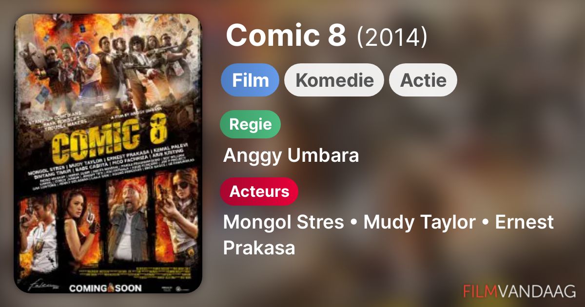 Comic 8 (film, 2014) - FilmVandaag.nl