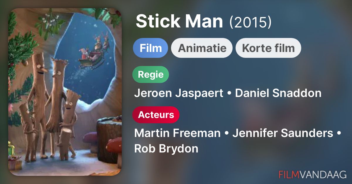 Stick Man (film, 2015) - FilmVandaag.nl