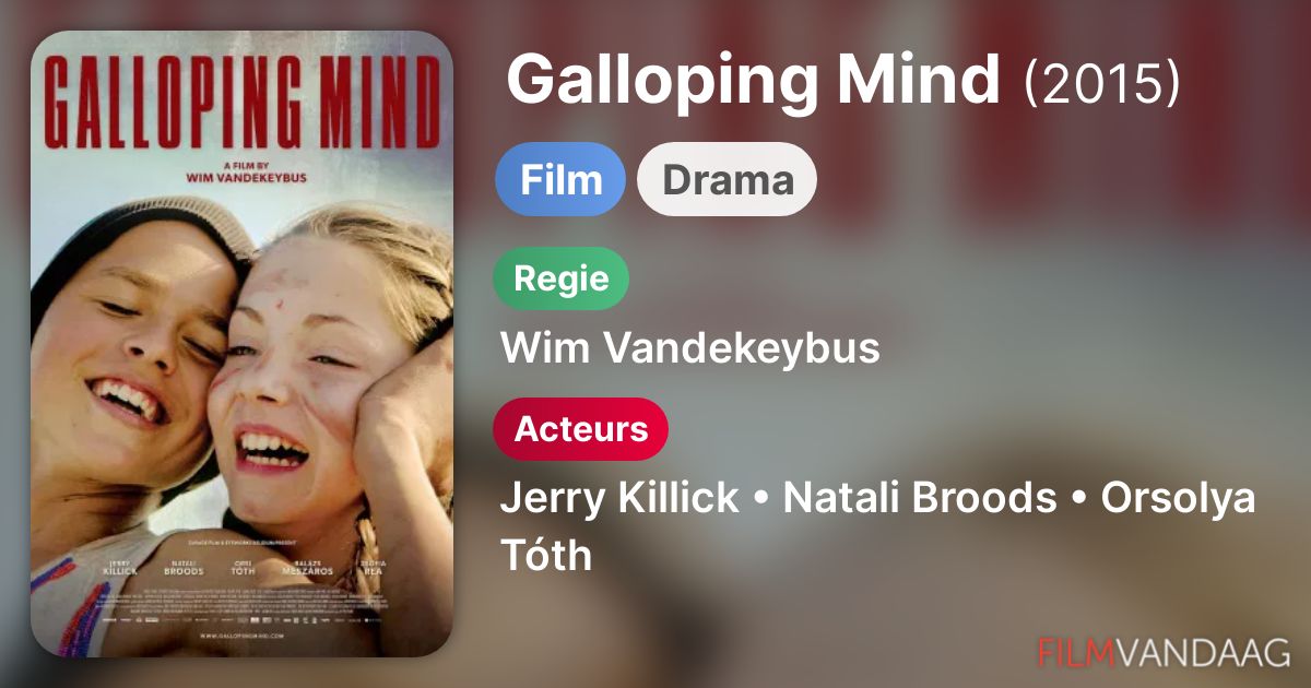 Galloping Mind (film, 2015) - FilmVandaag.nl