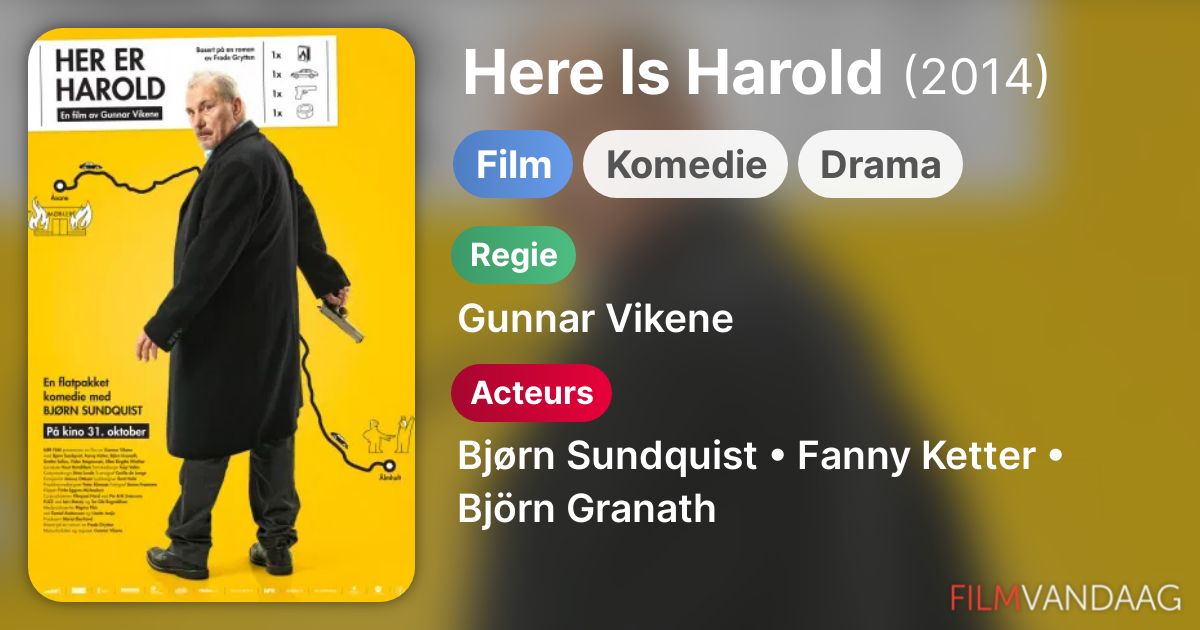 Here Is Harold (film, 2014) - FilmVandaag.nl