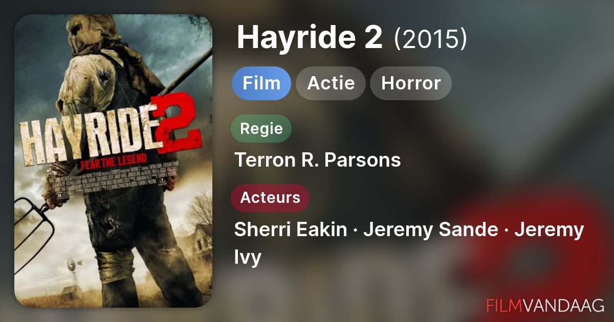 Hayride 2 (film, 2015) - FilmVandaag.nl