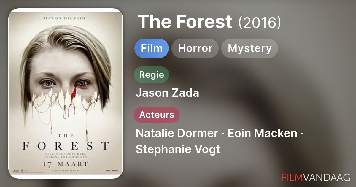 The Forest (film, 2016) - FilmVandaag.nl