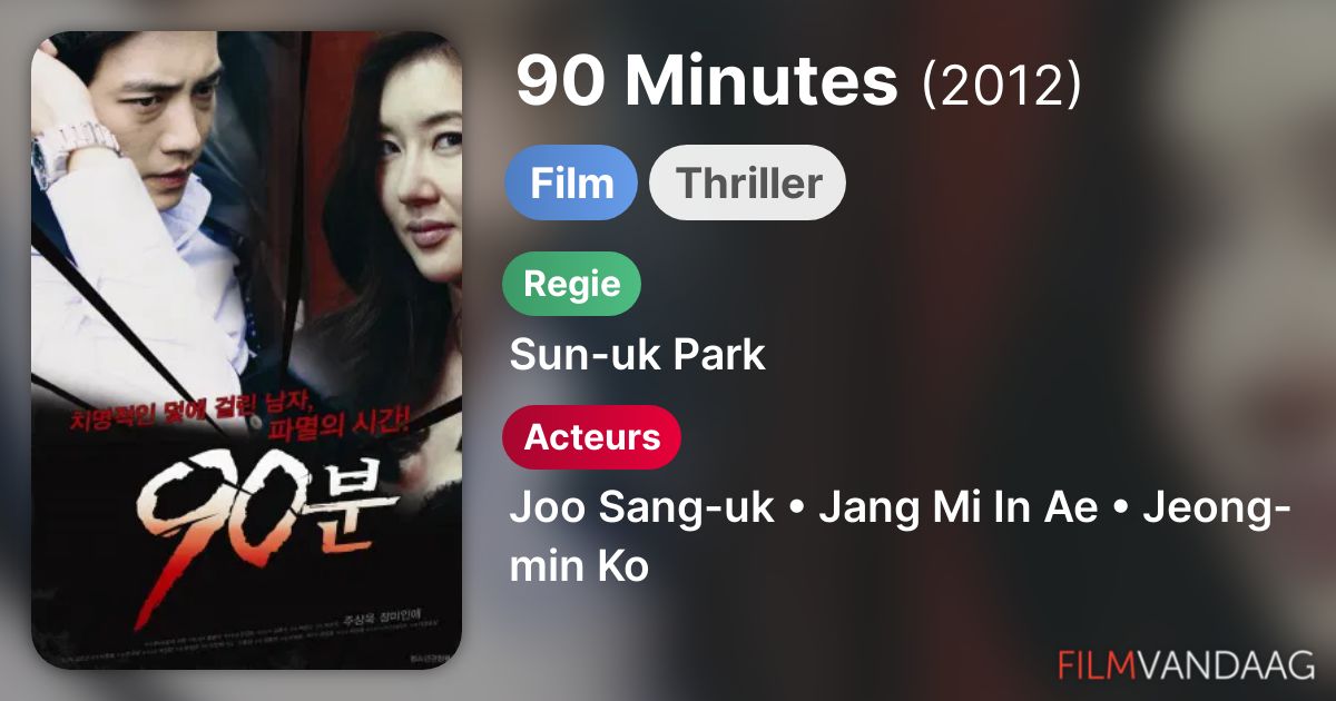 90 Minutes (film, 2012) - FilmVandaag.nl