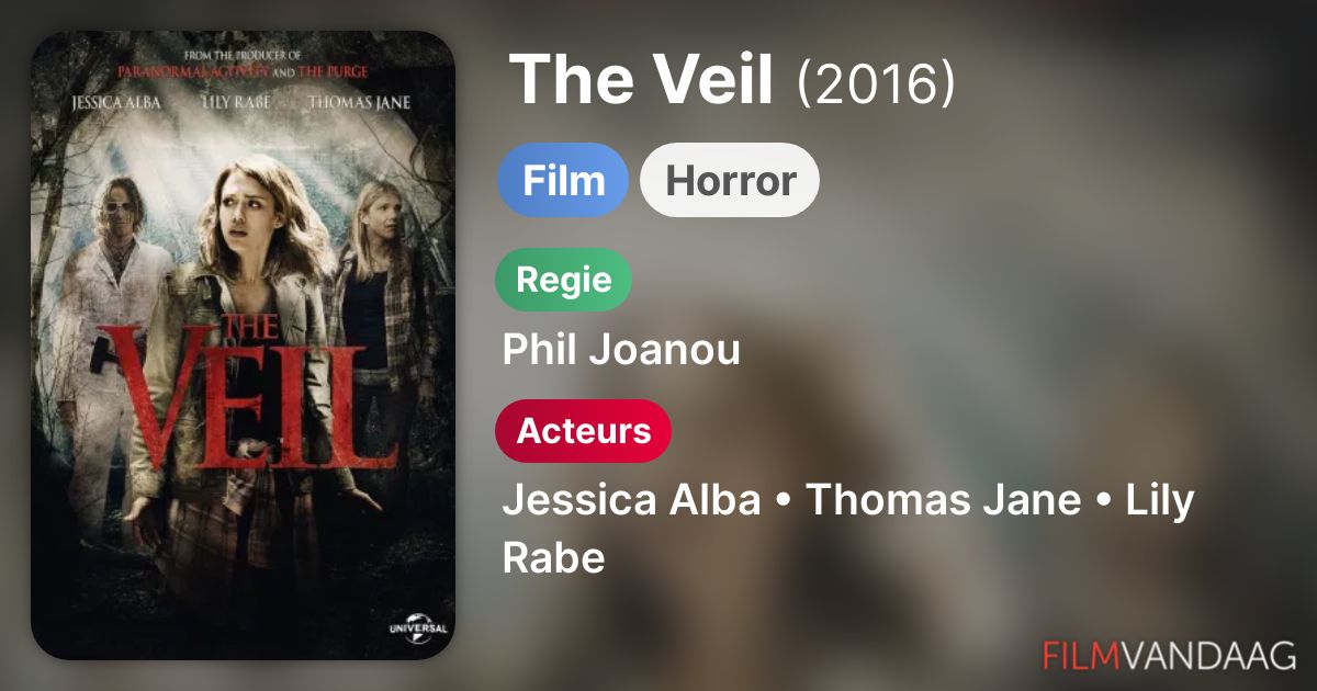 The Veil (film, 2016) - FilmVandaag.nl