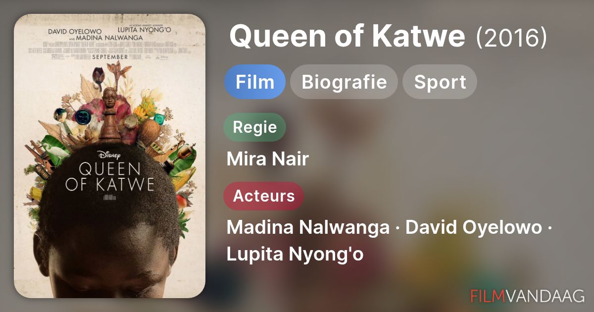 Queen of Katwe (film, 2016) - FilmVandaag.nl