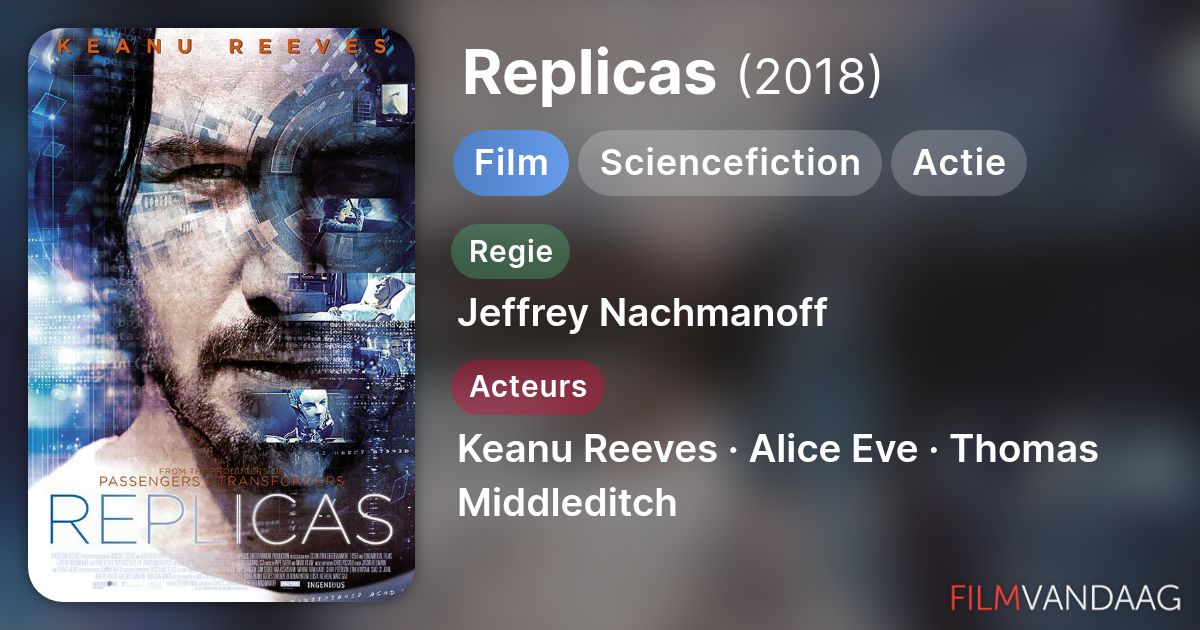 Replicas (film, 2018) - FilmVandaag.nl