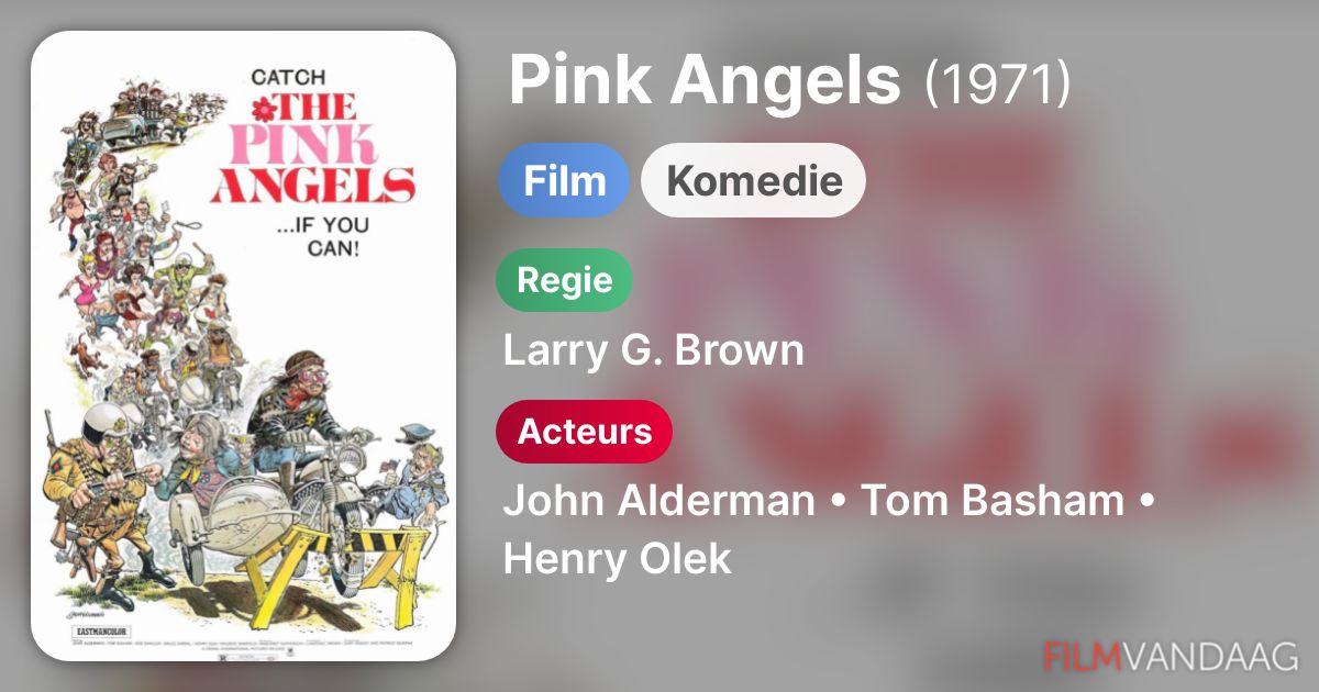 Pink Angels (film, 1971) - FilmVandaag.nl