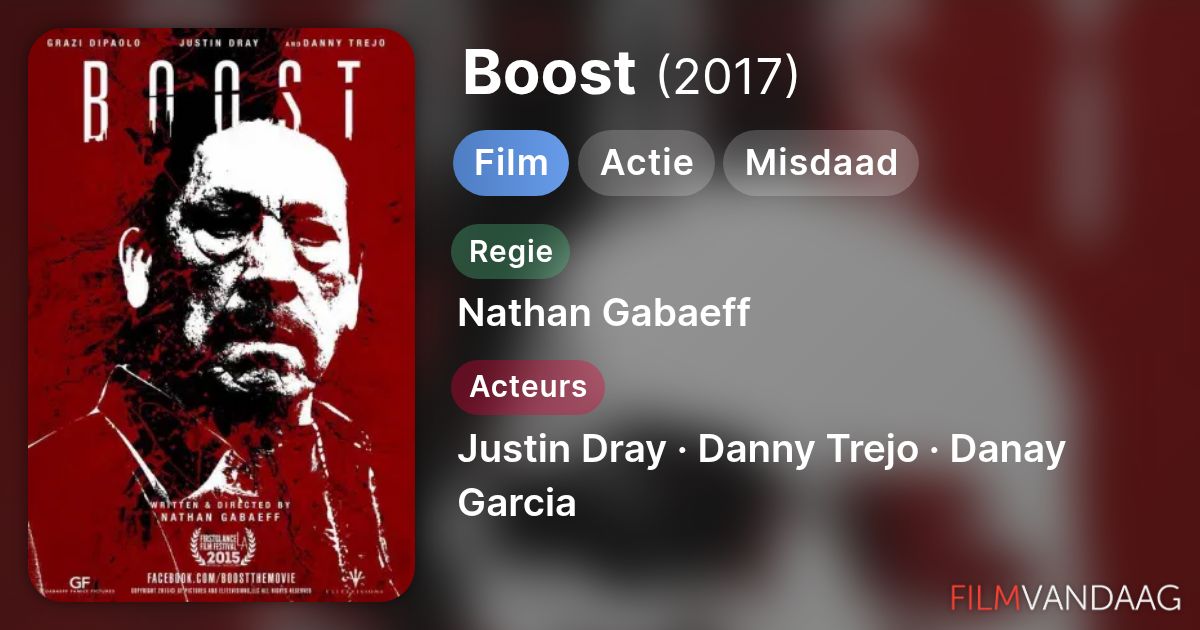 Boost (film, 2017) - FilmVandaag.nl