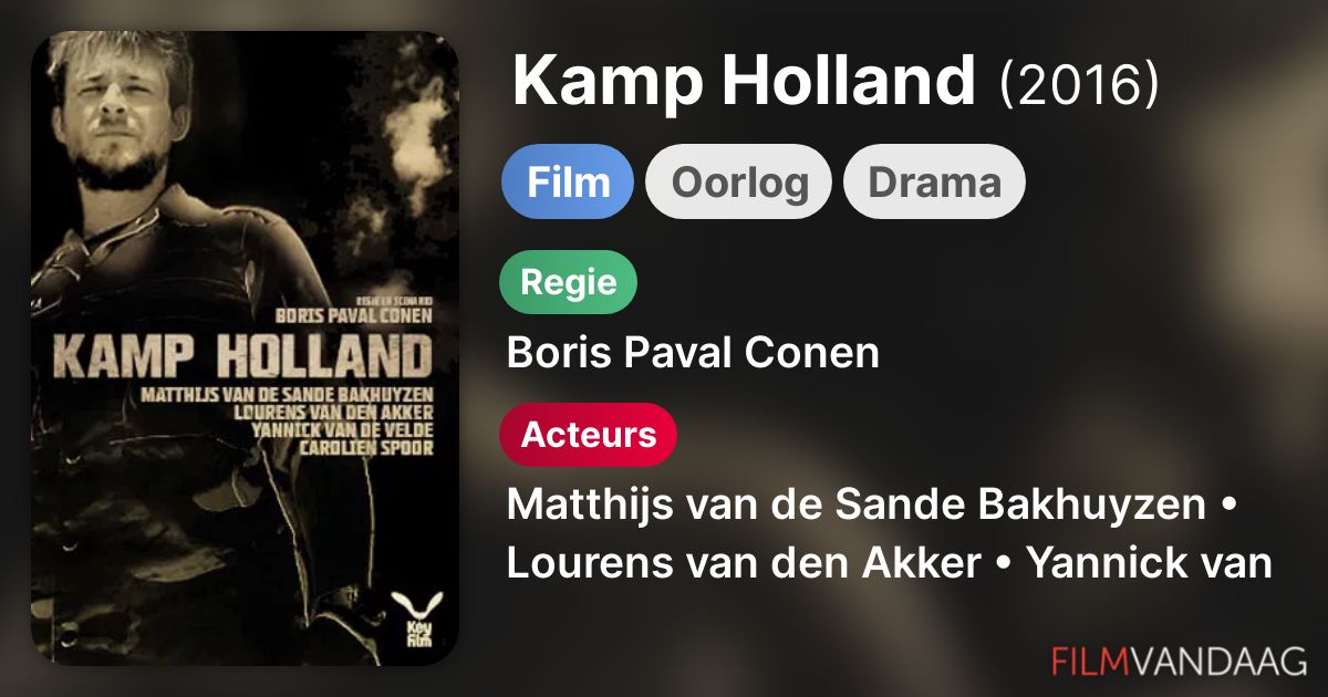 Kamp Holland (film, 2016) - FilmVandaag.nl