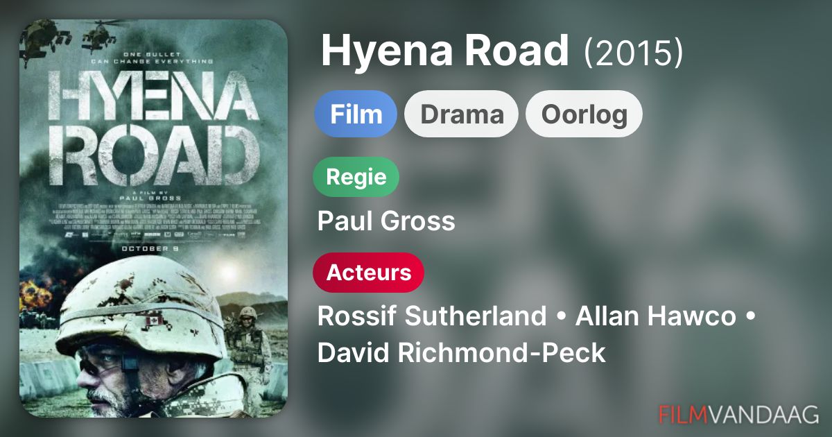 Hyena Road (film, 2015) - FilmVandaag.nl
