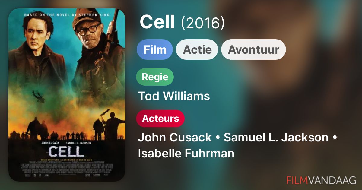 Cell (film, 2016) - FilmVandaag.nl
