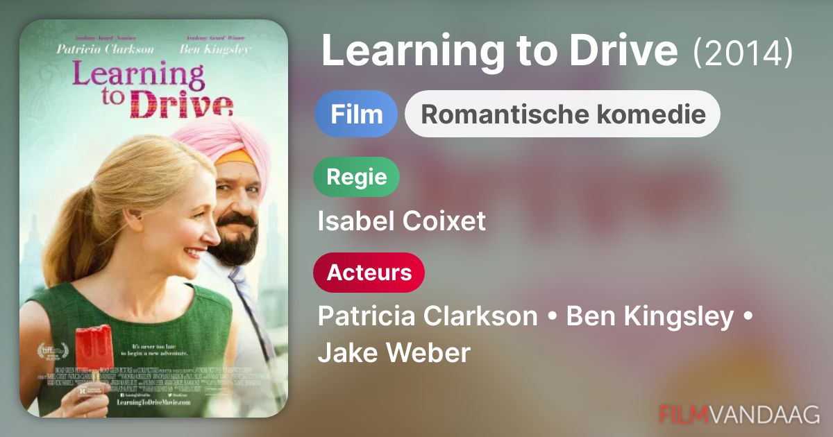 Learning to Drive (film, 2014) - FilmVandaag.nl