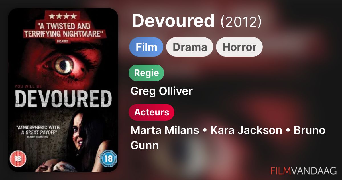 Devoured (film, 2012) - FilmVandaag.nl