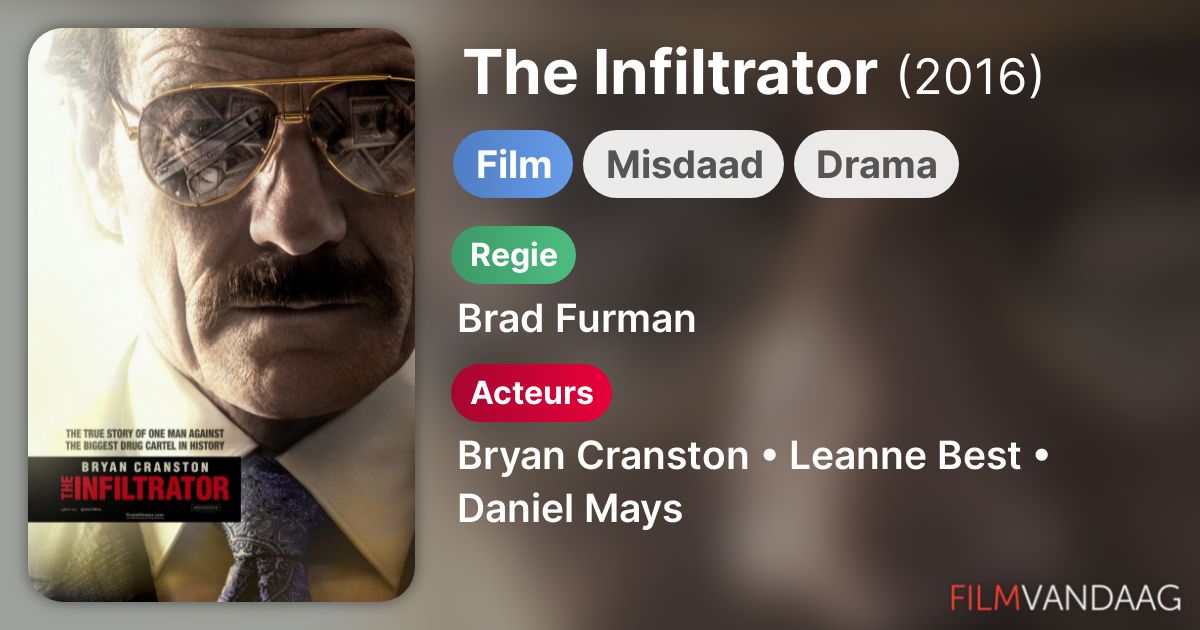 The Infiltrator (film, 2016) - FilmVandaag.nl