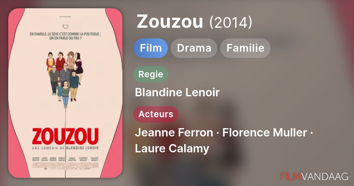 Zouzou (film, 2014) - FilmVandaag.nl