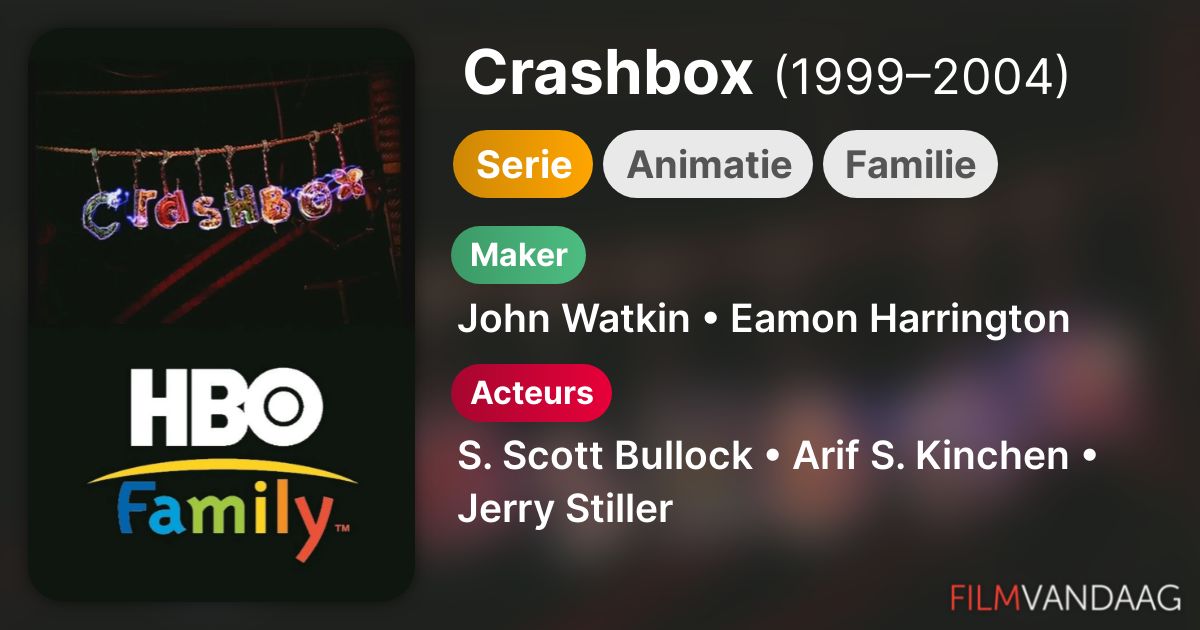 Crashbox (serie, 1999–2004) - FilmVandaag.nl