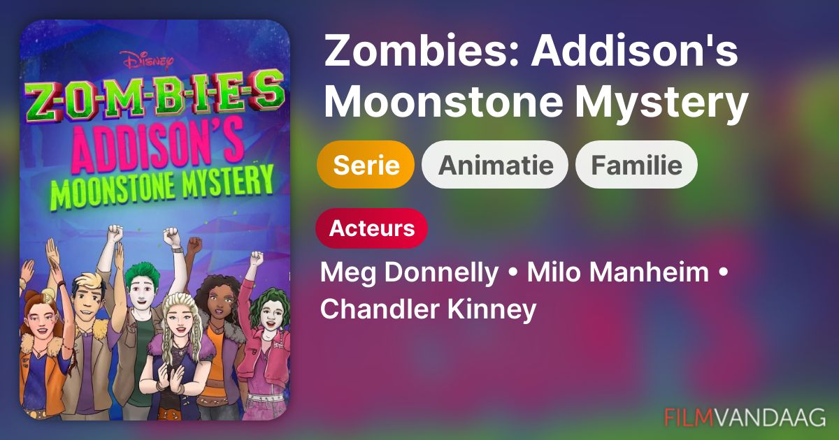 Seizoen 2 Zombies: Addison's Moonstone Mystery: komt er een nieuw ...