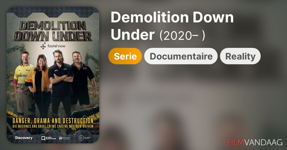 Demolition Down Under (serie, 2020– ) - FilmVandaag.nl