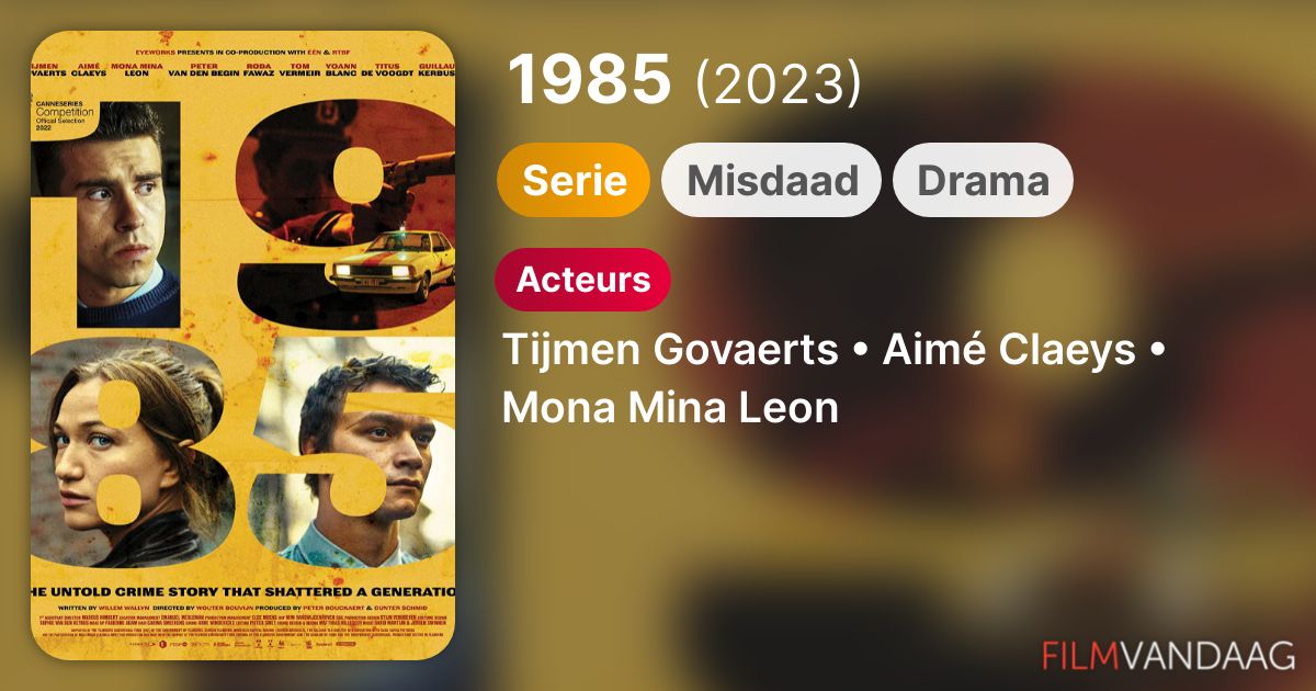 1985 (serie, 2023) - FilmVandaag.nl