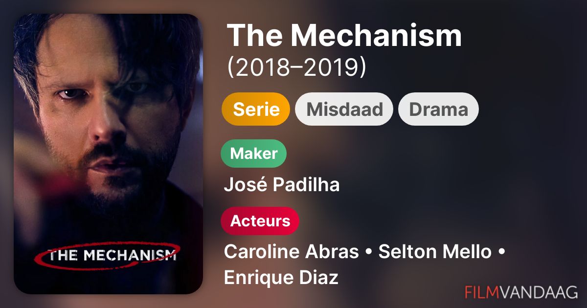 The Mechanism (serie, 2018–2019) - FilmVandaag.nl