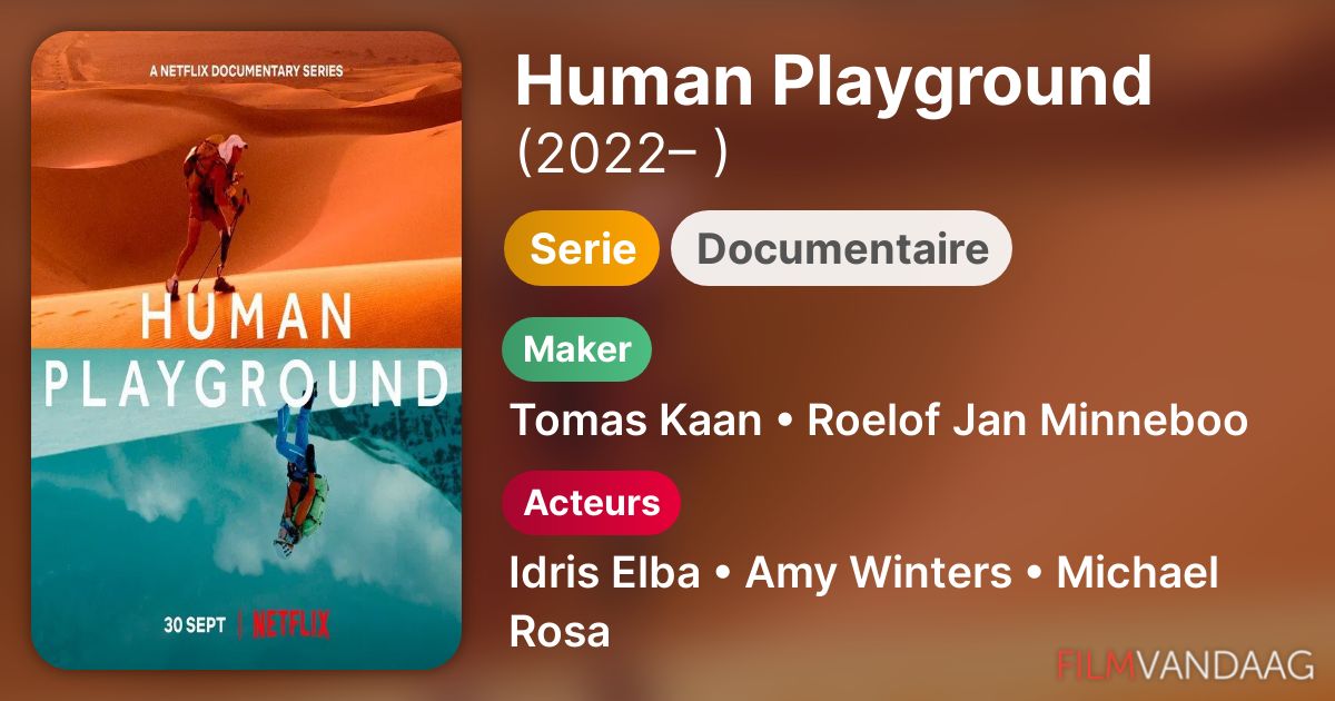 Human Playground (serie, 2022– ) - FilmVandaag.nl