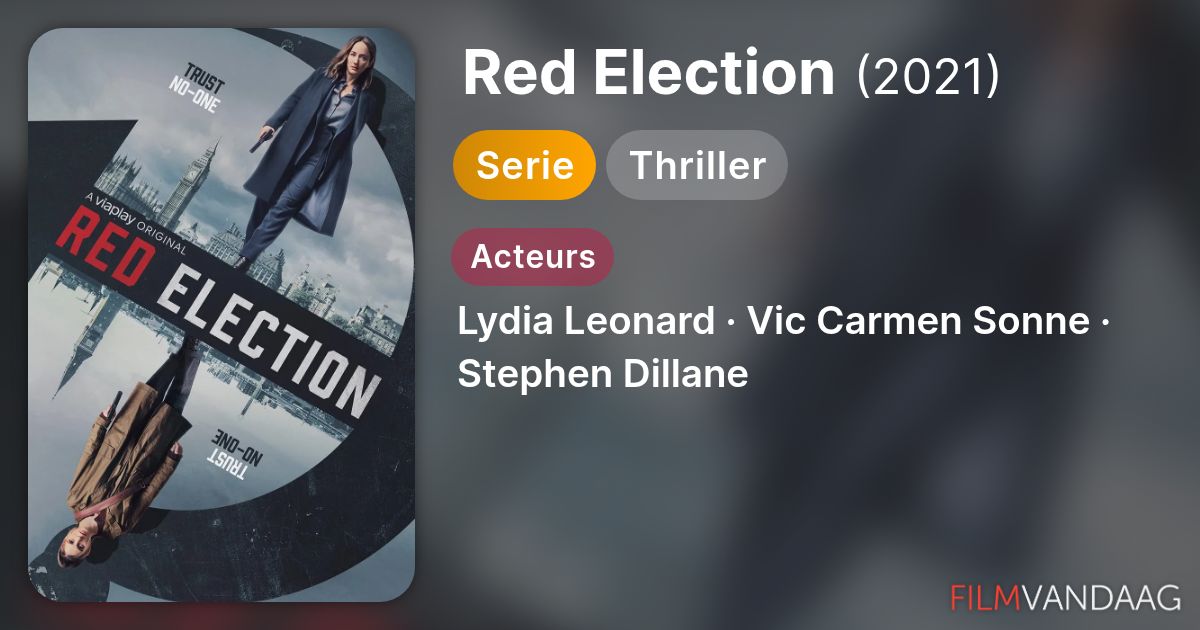 Red Election (serie, 2021) - FilmVandaag.nl
