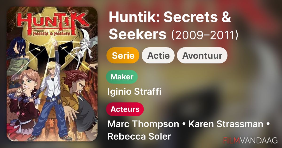 Huntik: Secrets & Seekers (serie, 2009–2011) - FilmVandaag.nl